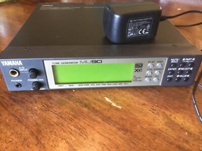 Yamaha MU90 Sound Module New battery Installed Tested…With Power Supply ...