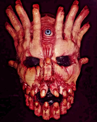 MUSHROOMHEAD Latex MASK JEFFREY NOTHING Costume Cosplay Halloween ...