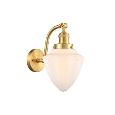 Innovations Fr Restoration Bullet 7" LED Sconce 1W, GD/FR - 515-1W-SG ...