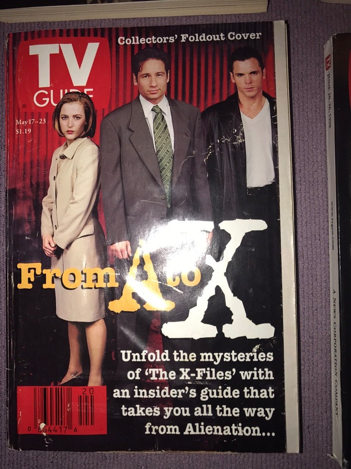 X-files Tv Guide 1997, 1998, 1999 Four Issues | eBay