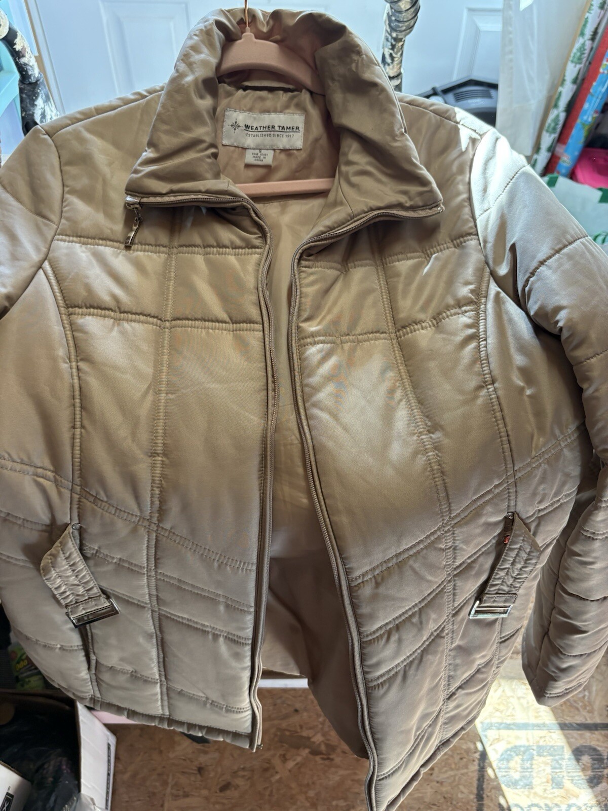 Vintage Weather Tamer Jacket Puffy Puffer Coat Womens - Gem