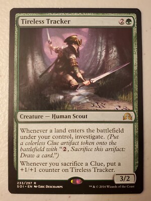 MTG Tireless Tracker SOI 233/297 Moderate Play | eBay