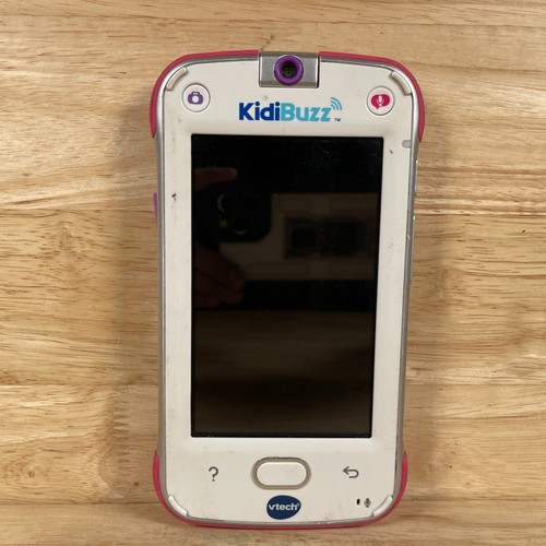 VTech KidiBuzz 1695 Kids White & Pink Smart Device Toy Phone for ...