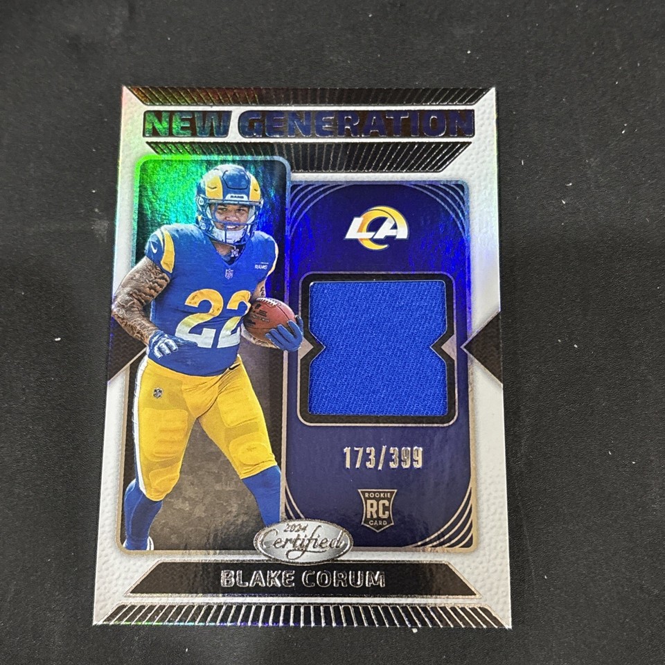 Blake Corum Jersey card rookie card /399 | eBay UK