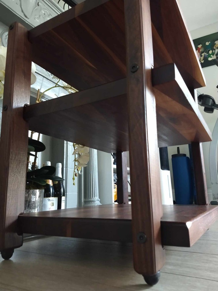 Jazz Brothers- Walnut Wood Audio Rack | eBay