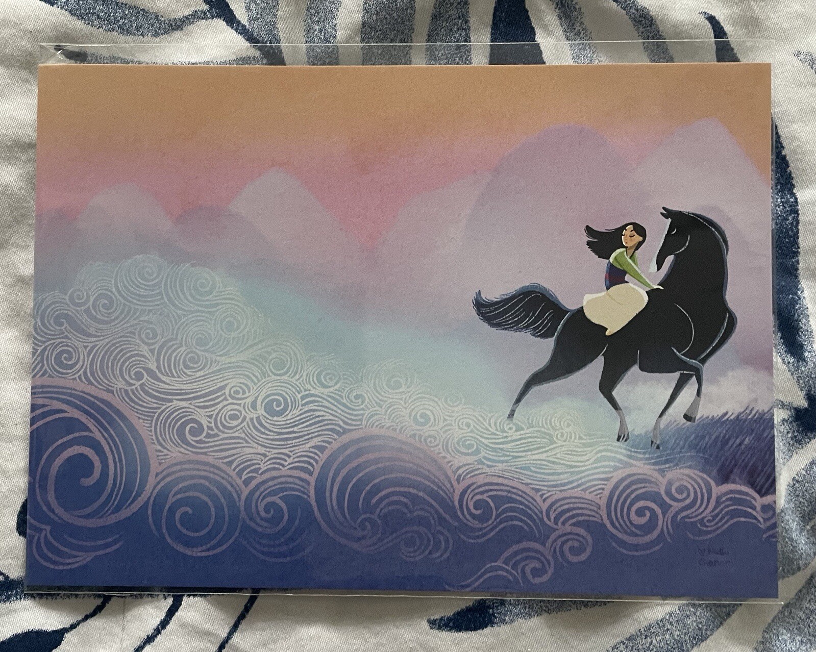 WonderGround Gallery Disney “Mulan Victory” Postcard By Nidhi Chanani ...