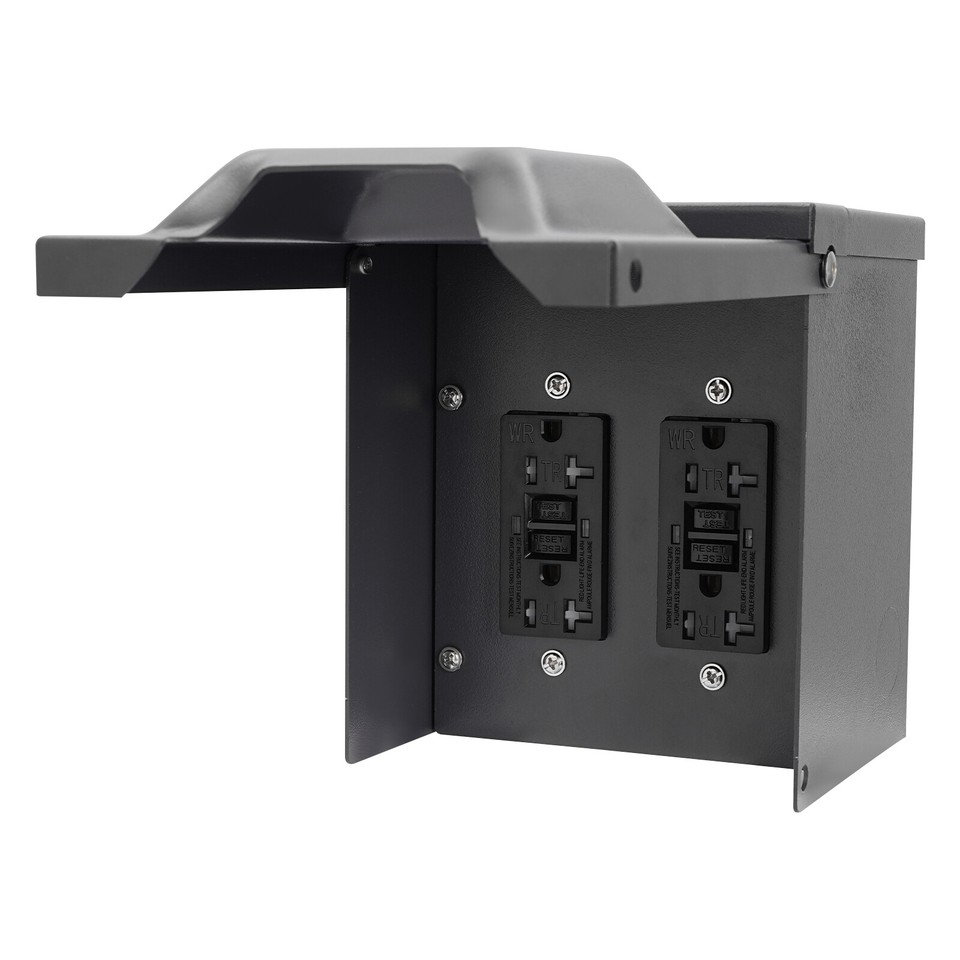 Electrical Outlet Box Outdoor Electrical Outlet Box Waterproof Outlet ...