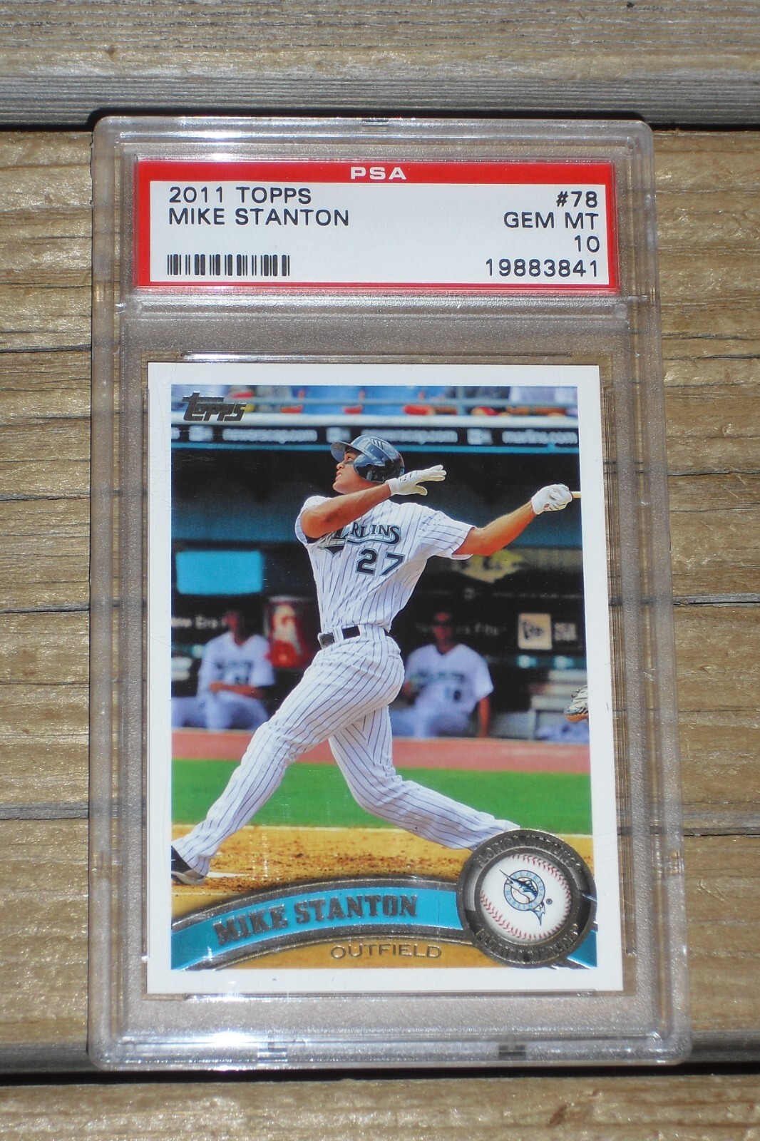 2011 Topps #78 Mike Stanton Rookie Card - PSA GEM MINT 10 - 19883841 | eBay