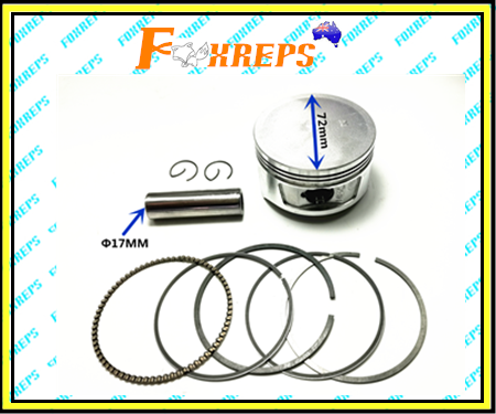 250cc Sahara Kandi CF 250cc Gy6 250 Water Cool Engine 72mm PISTON RING ...