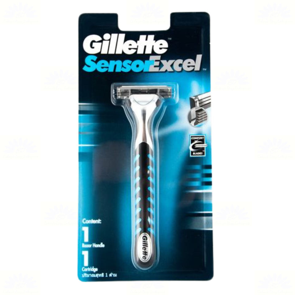 2 X Gillette Sensor Excel Razor Twin Blades Manual | eBay