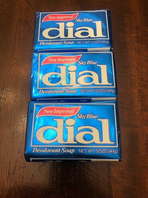 Vintage Sky Blue Dial Deodorant Soap Bar NOS 5 oz Armour-Dial Co (3) | eBay