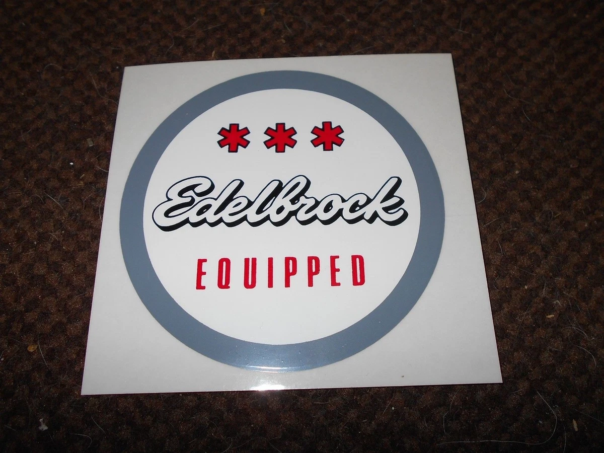 Vintage Edelbrock Logo