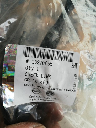 Arret de Porte Tirant compat pour Astra J AVD ou AVG Oem = 13270665 ...