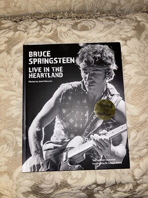 Bruce Springsteen Live by J. Macoska (2021, Hardcover) SIGNED BY AUTHOR ...