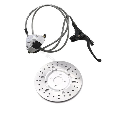Hydraulic Rear Brake Caliper Disc Rotor GY6 150cc 200cc ATV Quad Buggy ...