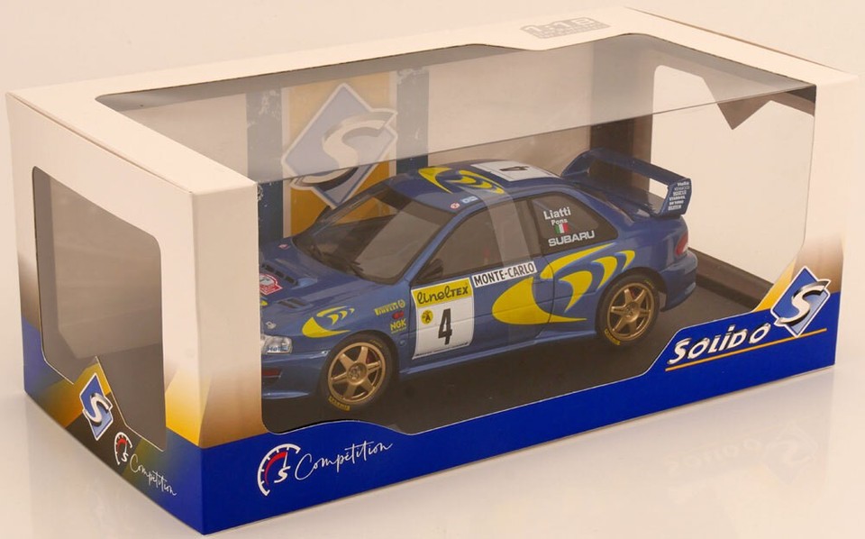 SOLIDO 1 18 Subaru Impreza 22B 4 Rally Monte Carlo 1997 Liatti Pons ...