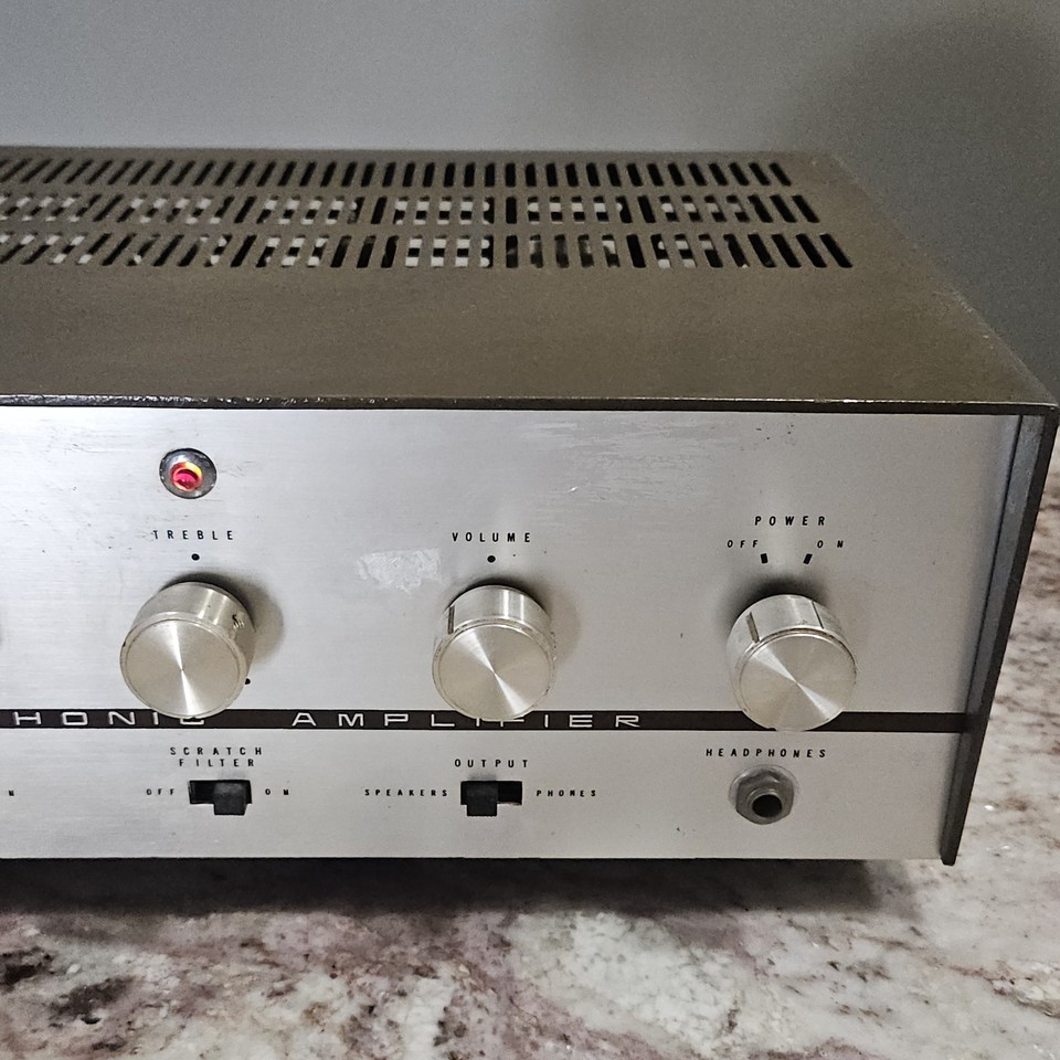Vintage Lafayette LA-218 Mono Tube Amplifier | eBay