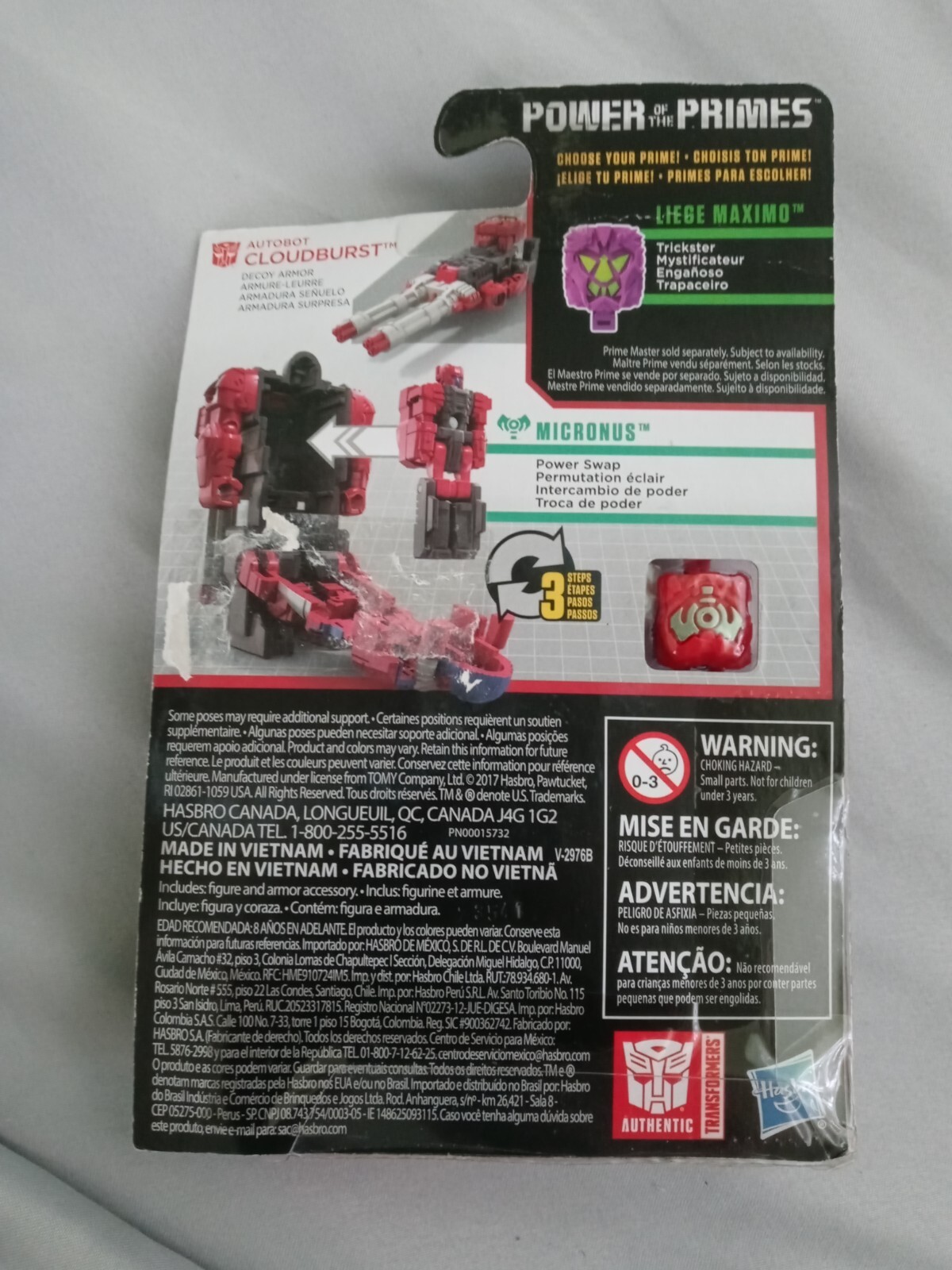 Transformers Power of the Primes Micronus Prime Prime Master and ...