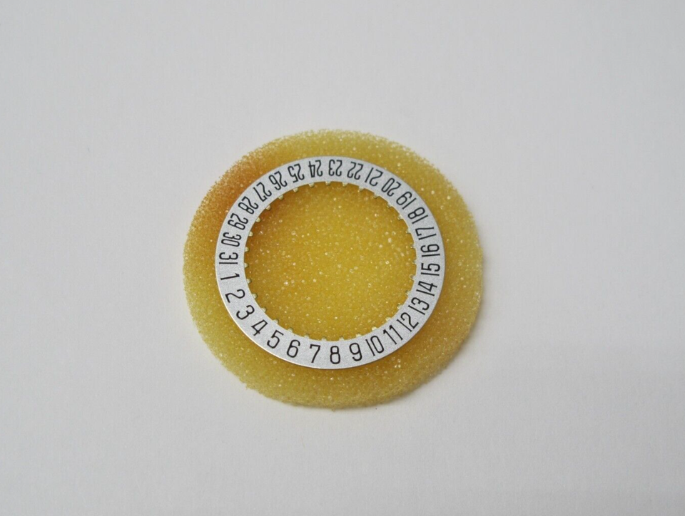 OMEGA CAL.1120 CALENDAR DATE DISC AT 6 o'clock SILVER COLOR | eBay