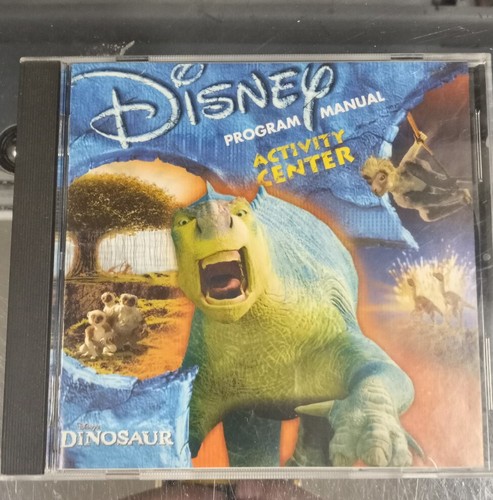 Disney Dinosaur Activity Center for Windows PC CD-ROM -Disney 2000 ...
