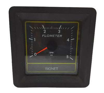 Signet Scientific P58440 Flowmeter 0-50 GPM Marine Electric Flow ...