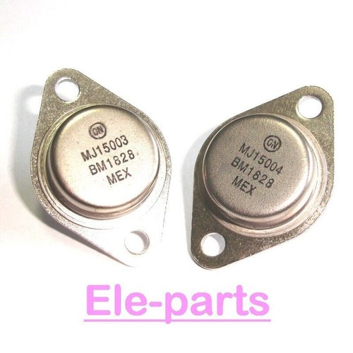 5 PAIR MJ15004G MJ15003G TO-3P MJ15004 MJ15003 Power Transistors 10 PCS ...