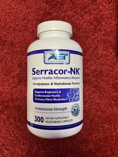 AST Exclzyme 450 Caps X2 Systemic Enzyme Enteric-coated Serrapeptase ...