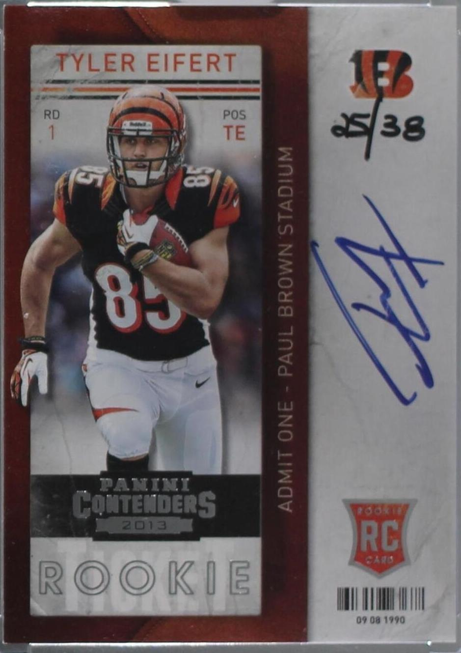 2016 Panini Honors - Recollection Collection Tyler Eifert #13PC-237 ...