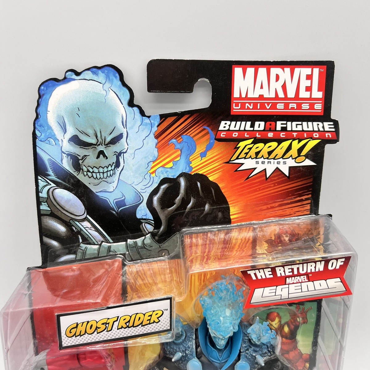 Ghost Rider Blue Flame Bike Blue And Red Ghost Rider Logo Wallpaper