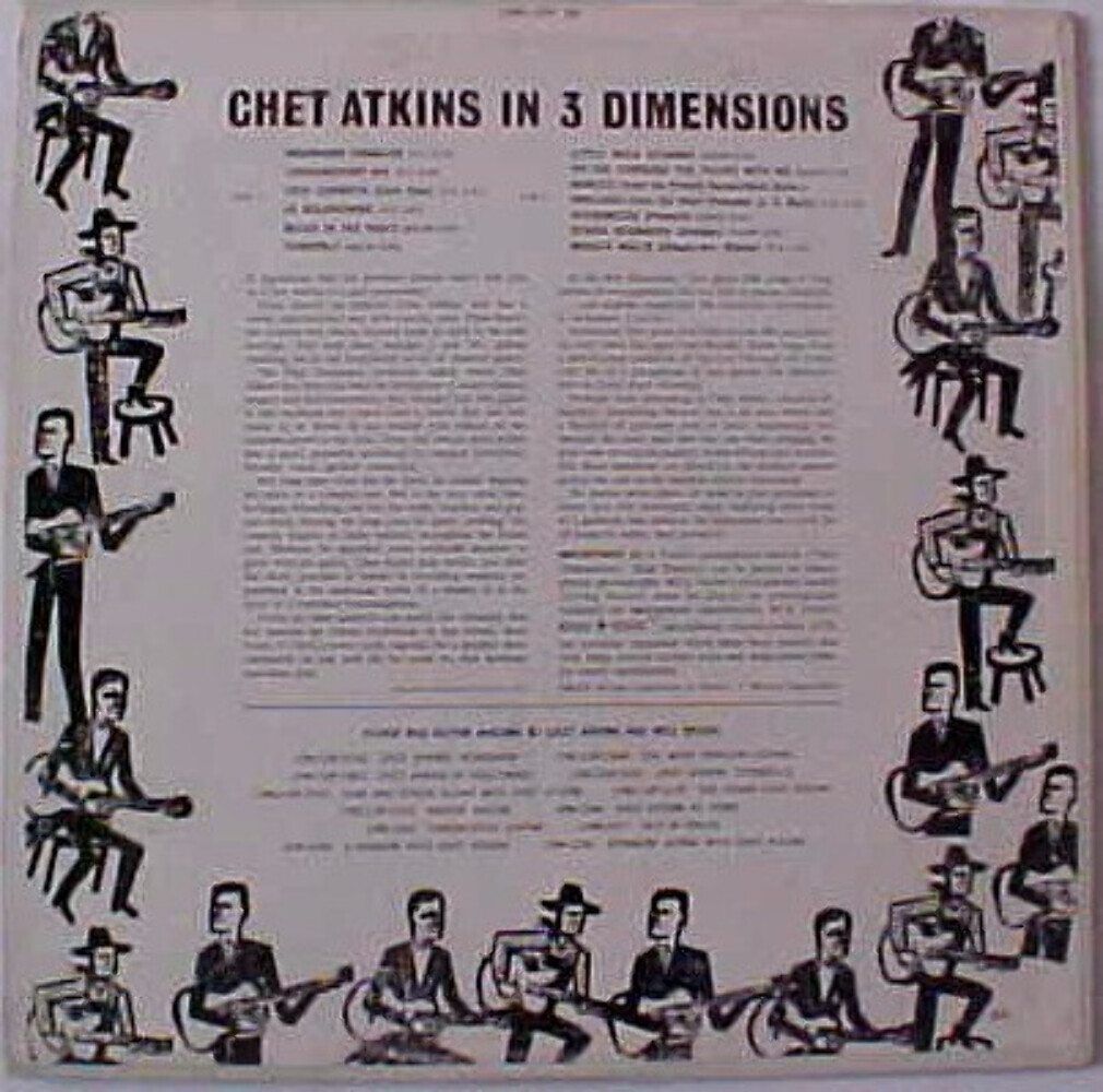 Chet Atkins - Chet Atkins In Three Dimensions - RCA Victor, RCA Victor ...