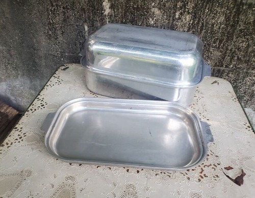 Vintage Kitchen Craft Cast Aluminum Three Piece Roaster | eBay