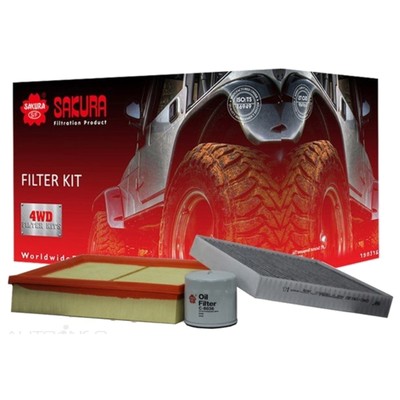 Oil Air & Cabin Filter Service Kit for Navara D23 NP300 Petrol 2.5L ...