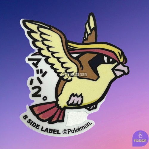 18 Pidgeot Sticker B-SIDE LABEL Pokemon Center Made in Japan FREE ...