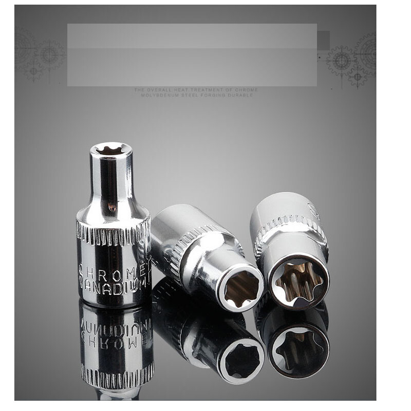 E TORX External E Torx Female Torx Star Sockets 1/4" Drive Sockets E ...