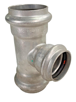 Victaulic P593 Vic-Press Reducing Tee 2" x 2" x 1-1/2" 304-Stainless ...