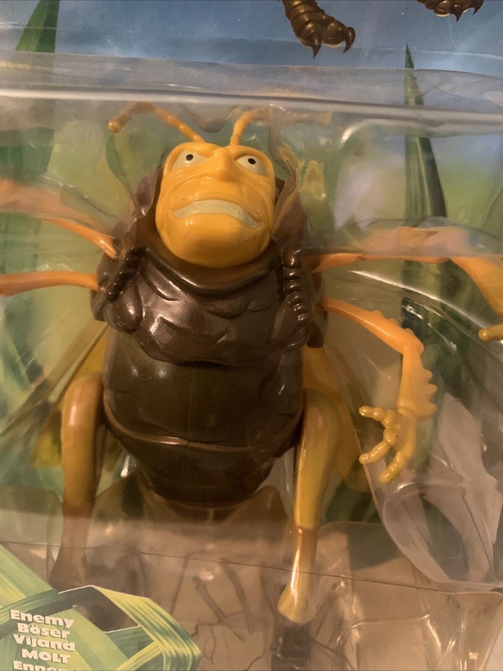 Vintage 1998 Disney's Bug's Life Enemy Molt Action Figure Sealed New | eBay