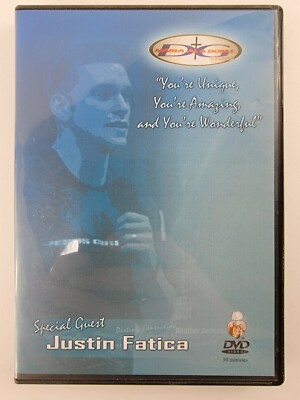 JUSTIN FATICA DVD Your Unique Your Amazing & Your Wonderful Hard as ...