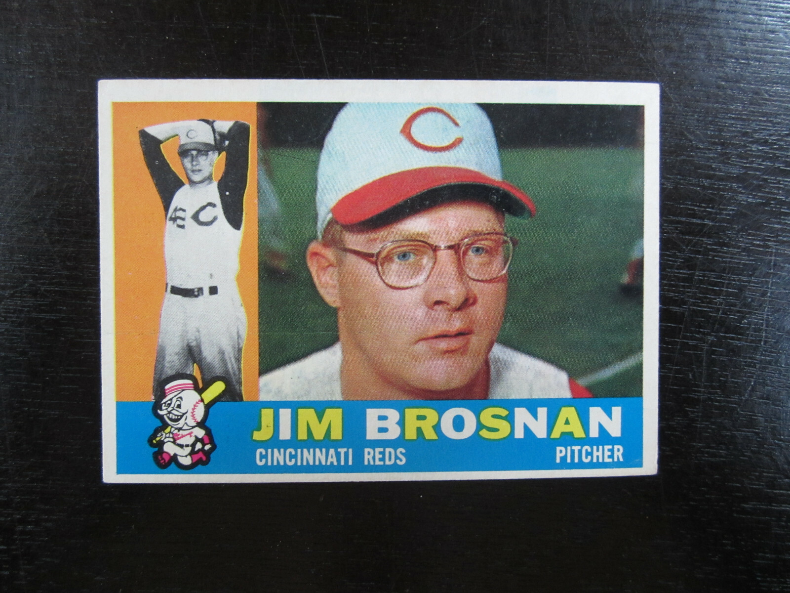 1960 Topps # 449 Jim Brosnan Card (B57) Cincinnati Reds | eBay