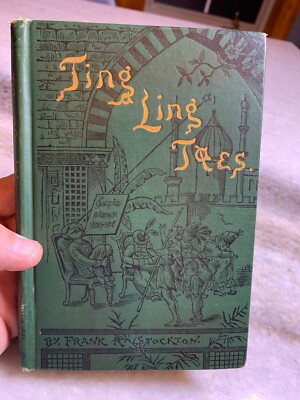 Antique Victorian Gold Gilded Embossed Hardcover Book Ting A Ling Toes ...