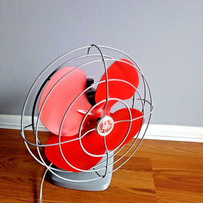 VINTAGE 1950's General Electric Oscillating Fan Press-fit Center Blade ...