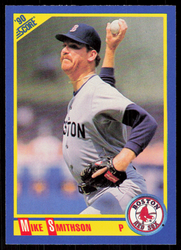 1990 Score 512 Mike Smithson Boston Red Sox | eBay