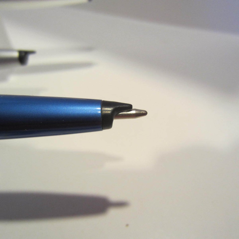 TERZETTI METAL PDA TIP STYLUS BLUE BALLPOINT PEN-IDEAL FOR FEDEX,UPS ...