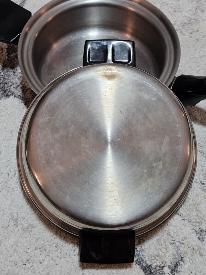 Pro Health Ultra Double Boiler Cookware Set Stainless Steel 1.5 And 2 ...