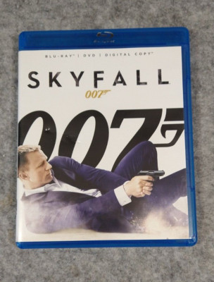 Skyfall 007 Skyfall Blu-ray DVD Disc Movie 2013 Drama 2-Disc Set James ...