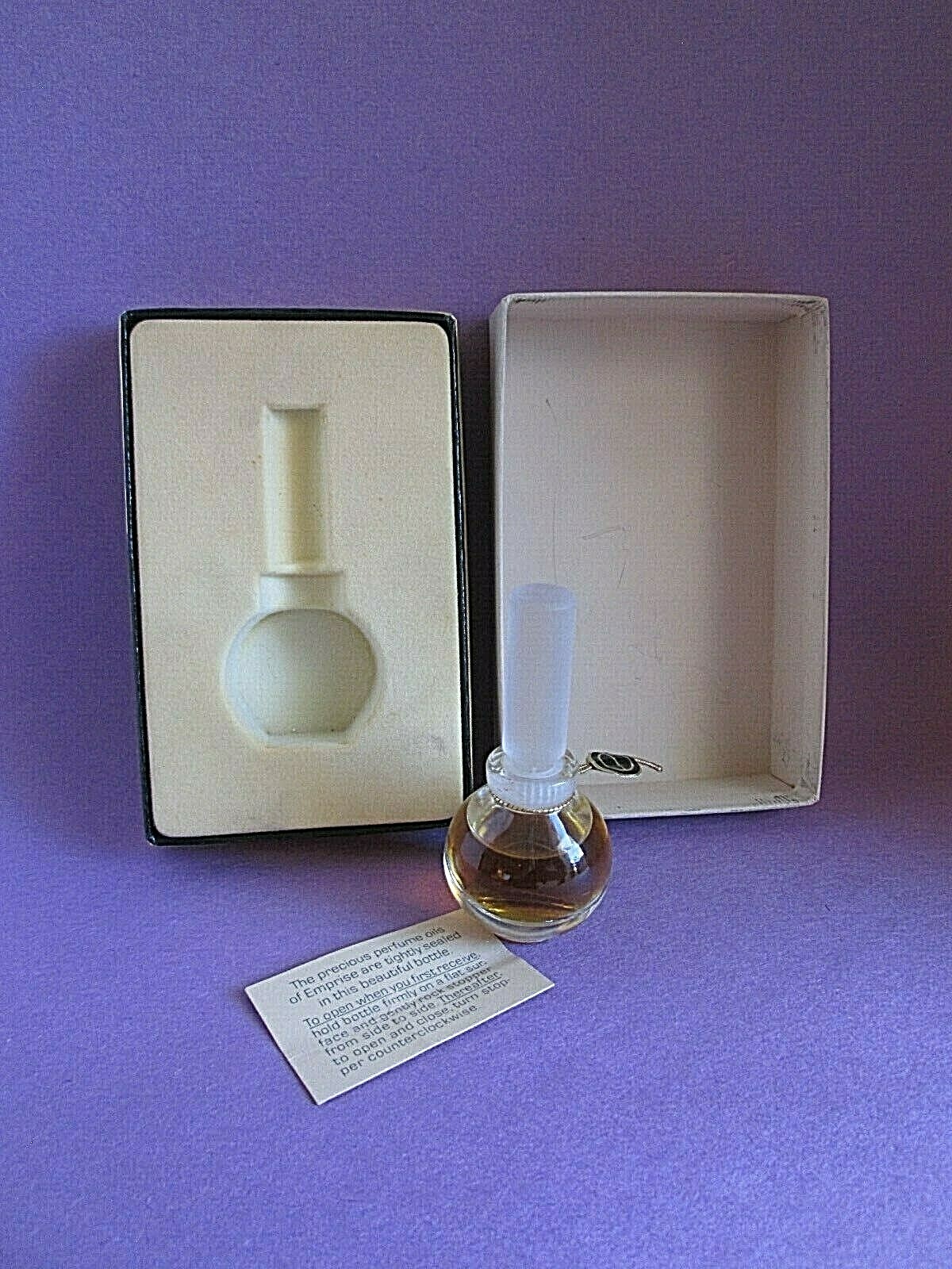 Emprise by Avon 1976 Vintage Pure Perfume 1/4 oz New in Box Oak Moss ...