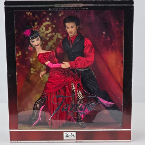 2002 Barbie & Ken Tango Dancing Couple Limited Edition FAO Schwarz NRFB ...