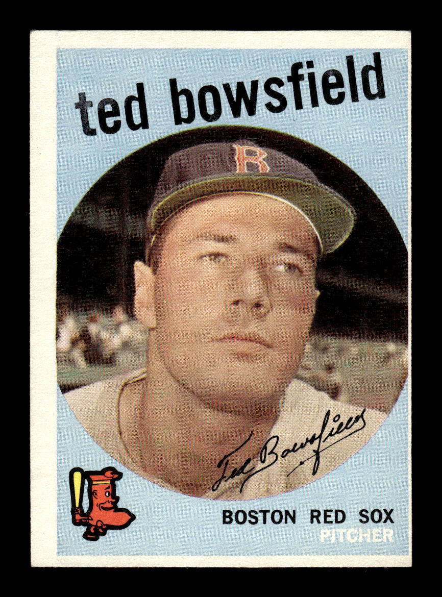 1959 Topps Baseball #236 Ted Bowsfield RC Boston Red Sox | eBay