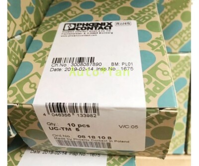 10 pcs/box phoenix contact UC-TM5 0818108 marker strip | eBay