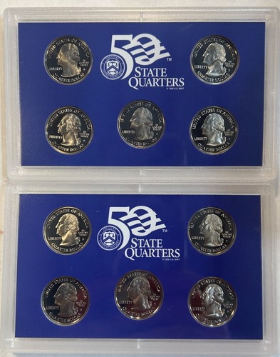 2005 S & 2006 S US Mint Proof State Quarters Sets. | eBay