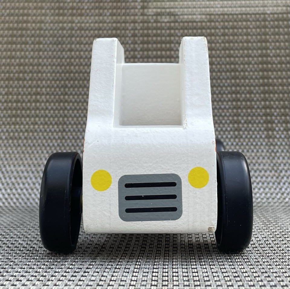 Melissa and Doug Wooden Toy Ambulance Car Vehicle #9285 | eBay